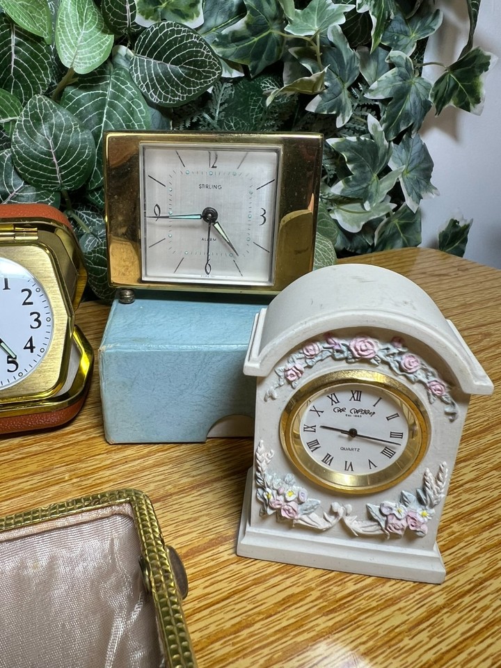Job Lot of Vintage Travel Clocks - Spares or Repairs | eBay UK