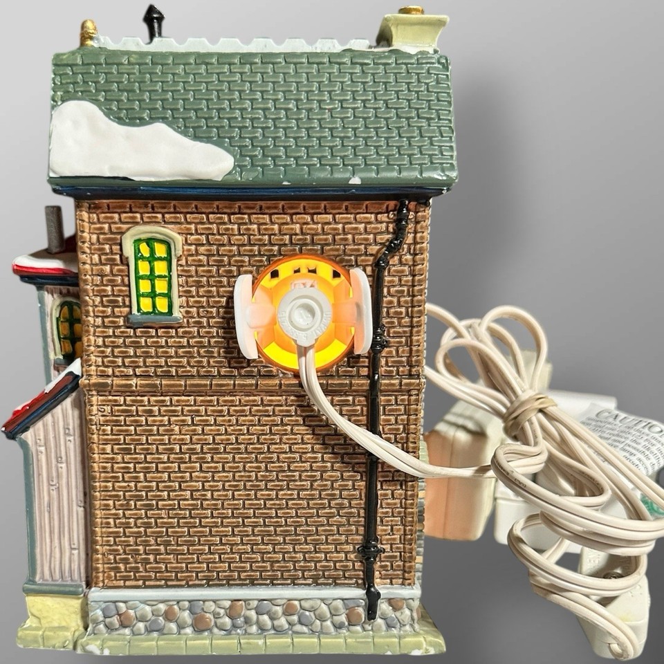 Lemax Christmas Village Nelson’s Photography Lighted Porcelain Building ...