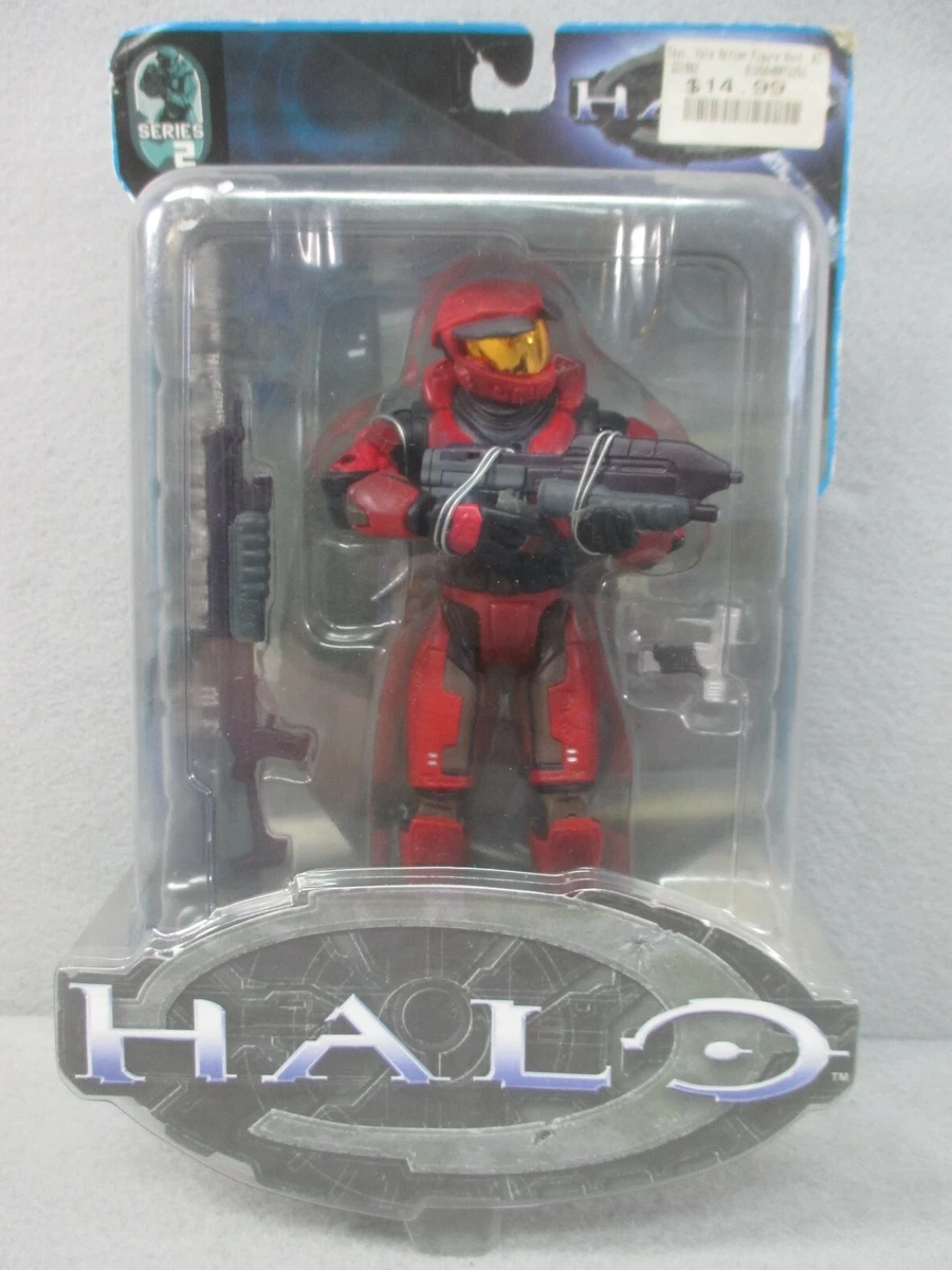 Halo Red Spartan Action Figure