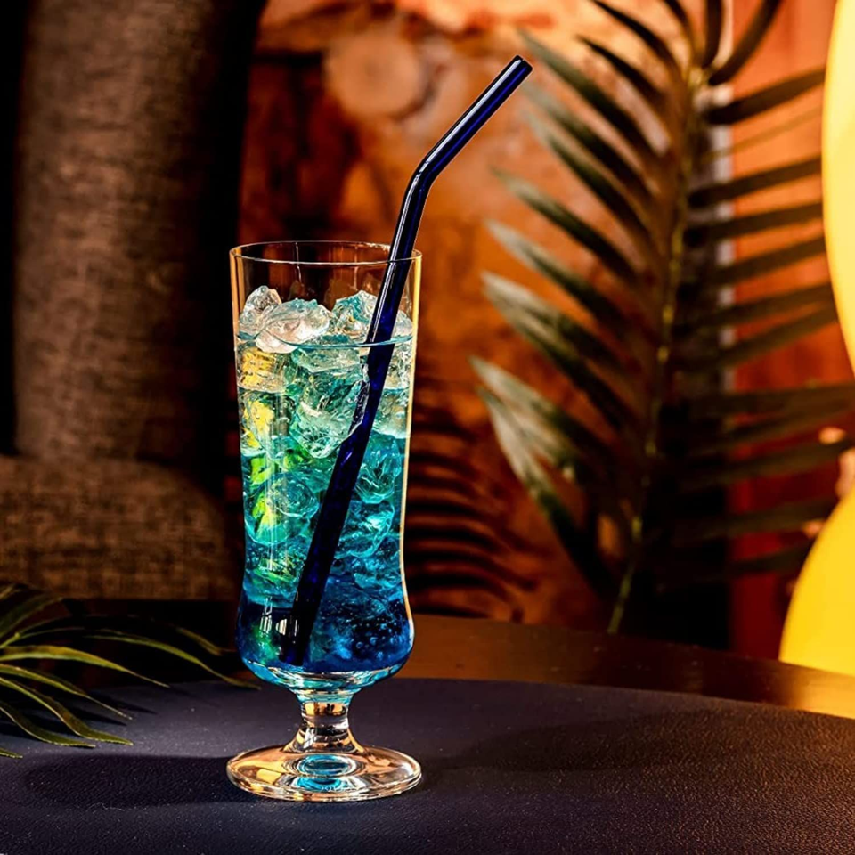 Krosno Pina Colada Cocktail Drinking Glasses | Set of 6 | 10.1 oz ...