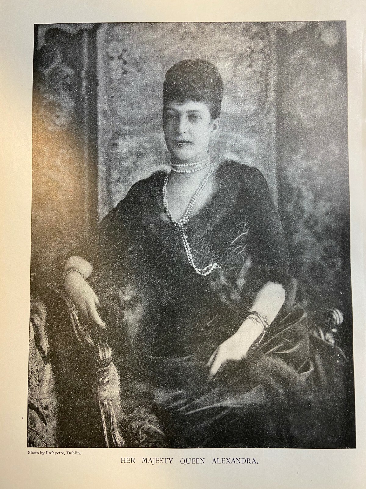 1901 Vintage Magazine Illustration Her Majesty Queen Alexandra of ...