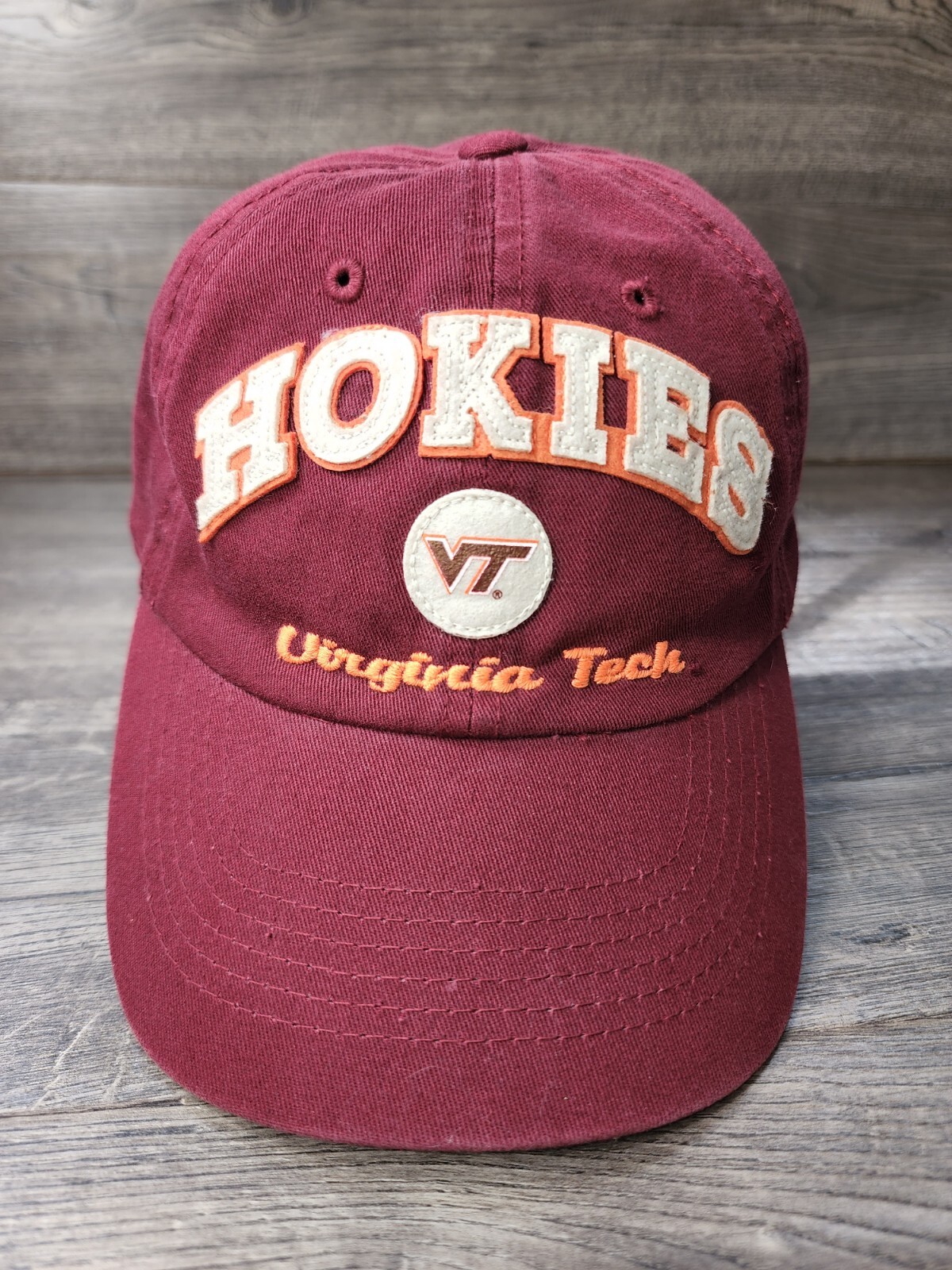 Virginia Tech Hat Hokies NCAA Top of the World Adjustable Strapback ...