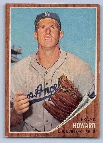 1962 FRANK HOWARD - Topps Baseball Card # 175 - LOS ANGELES DODGERS | eBay