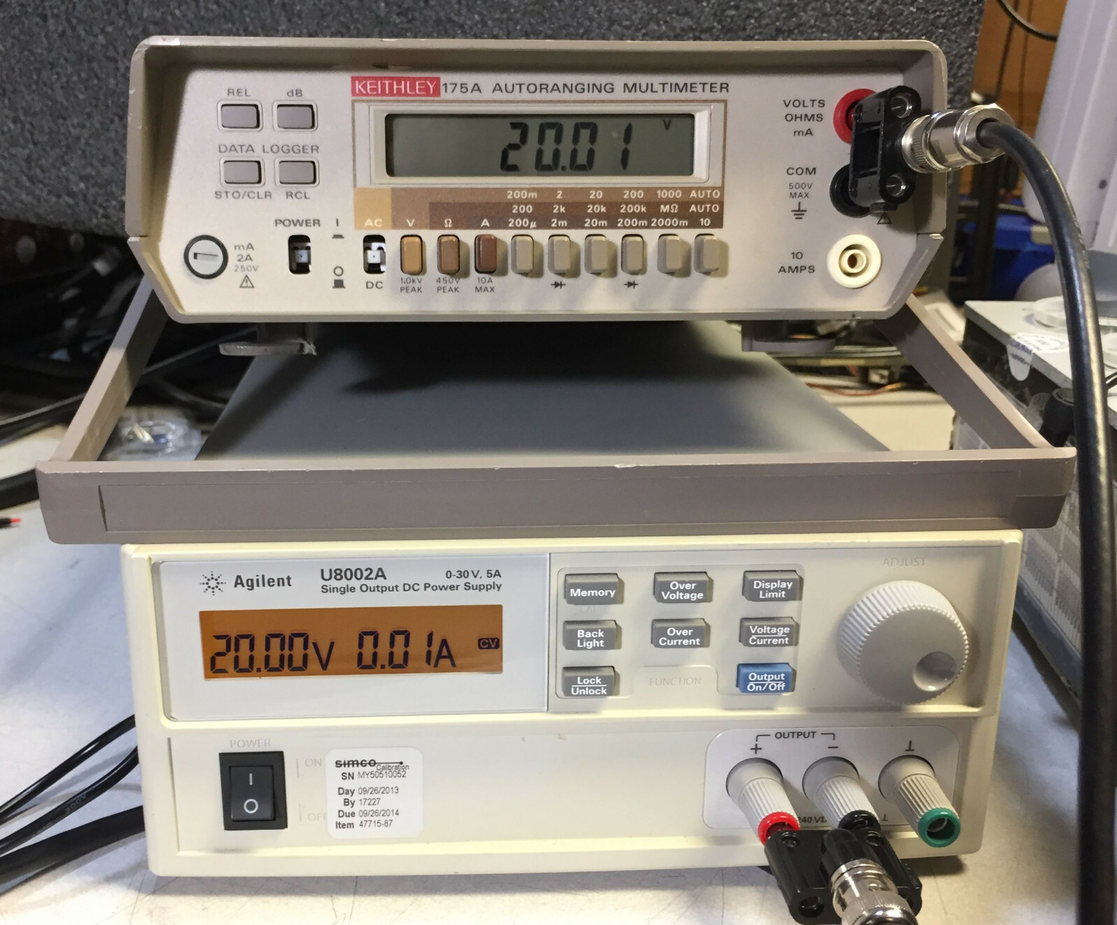 Keithley 175A Working 4.5 digit LCD Autoranging Digital DMM Multimeter ...