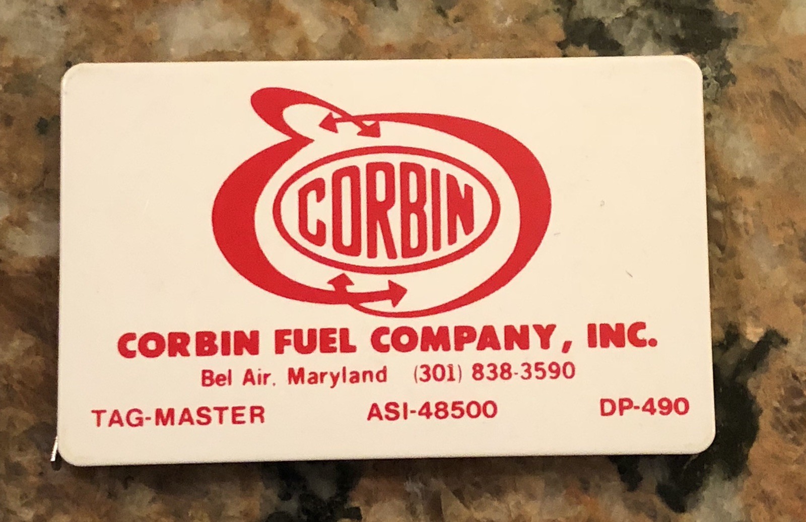 1970S Corbin Gas Fuel Advertising Tape Measure 3“ X 2“ 6’ | eBay