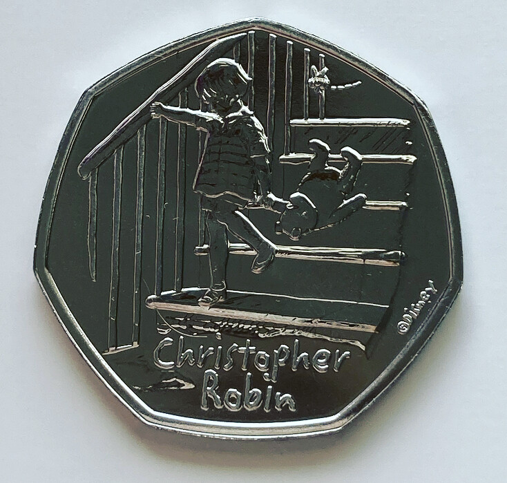 2020-2022 Winnie the Pooh 50p Coins Fifty Pence Inc Tigger, Piglet ...