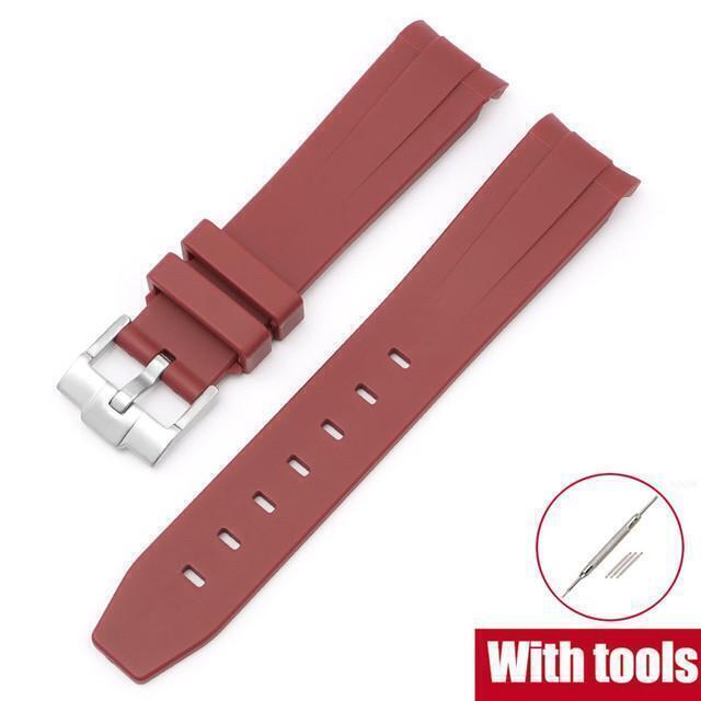 20mm Camouflage Watch Strap Silicone Rubber for Omega X Swatch ...