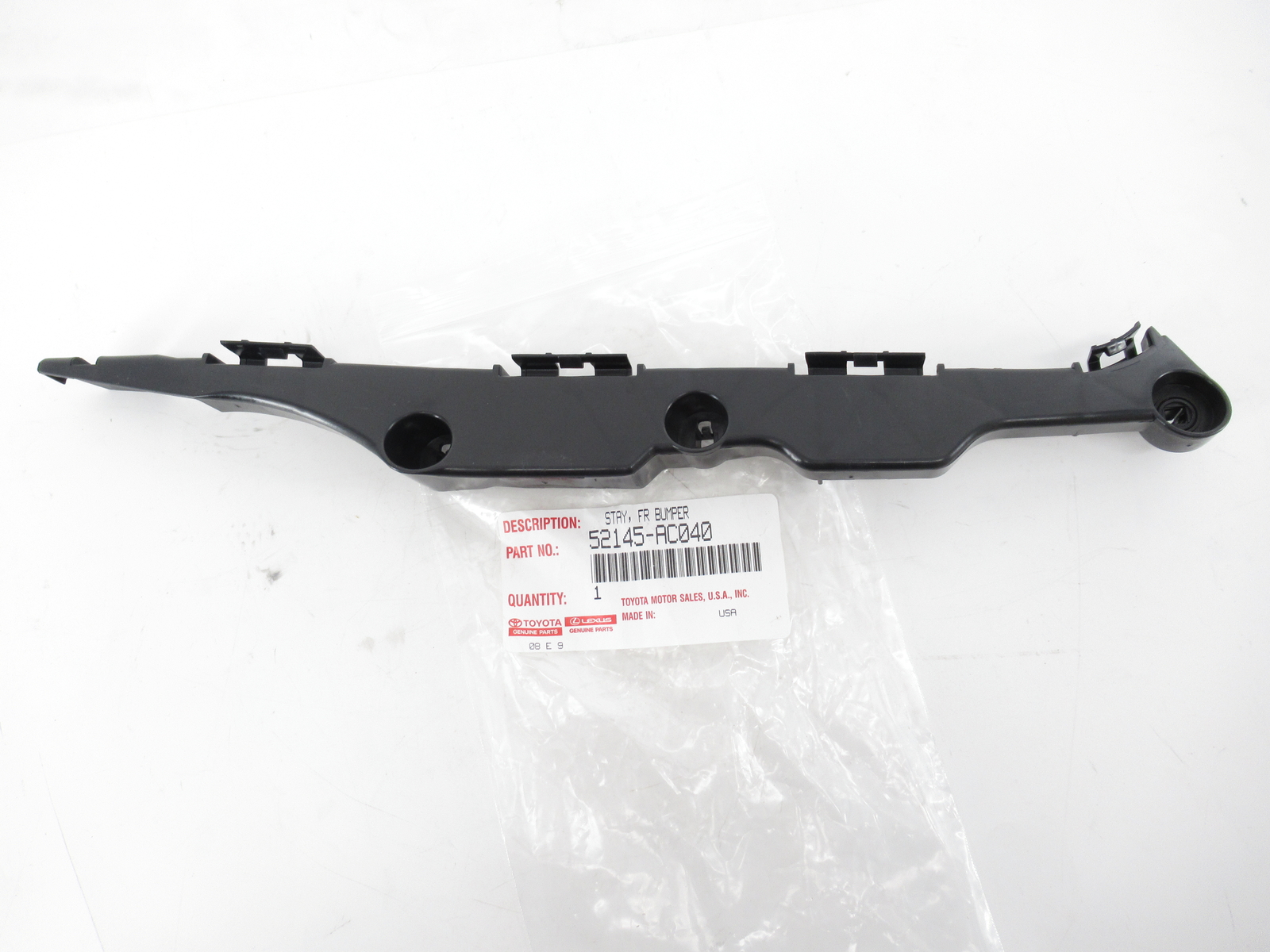 Genuine OEM Toyota 52145-AC040 Front Passenger Bumper Grille Stay 2005 ...