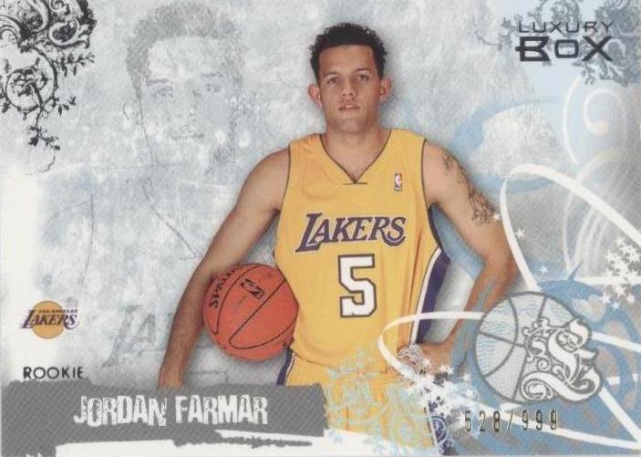 2006-07 Topps Luxury Box - Rookie Jordan Farmar #80 /999 (RC) for sale ...