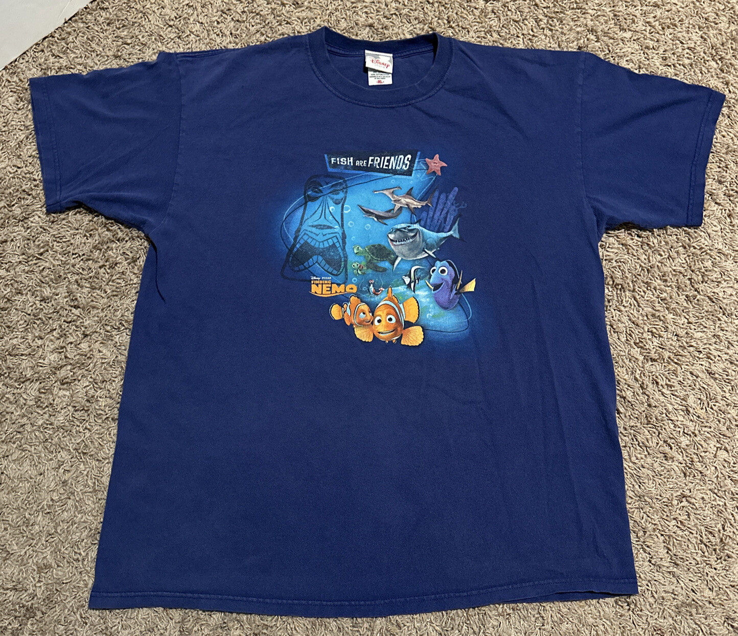 Vintage Disney store Finding Nemo fish are friends mo… - Gem