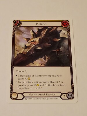 Pummel (Yellow) history pack 1 NM Flesh And Blood | eBay