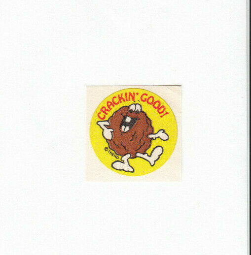 Vtg Scratch & Sniff Stinky Matte Trend Stickers Ham Candy French Fry ...