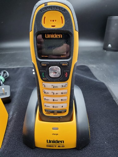 PAIR OF UNIDEN DECT 6.0 DWX207 WATERPROOF SUBMERSIBLE EXPANSION PHONE ...