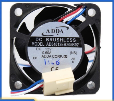 ADDA AD04012EB205B02 12V 0.60A 4020 4cm 4pin Server Cooling Fan | eBay