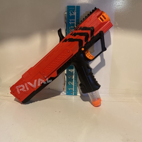 NERF Rival Apollo XV-700 Blaster Red With Ammo Cartridge | eBay