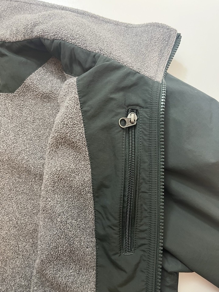 Vintage L.L. Bean Zip Up Jacket Thinsulate Lining Size Medium Green ...