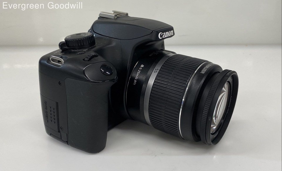 Canon EOS Rebel XS 10MP DSLR Camera with 18-55mm Lens Powers On ...