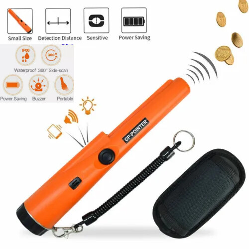 Metal Detector HandHeld Pro Pinpointer Pointer Probe Waterproof ...