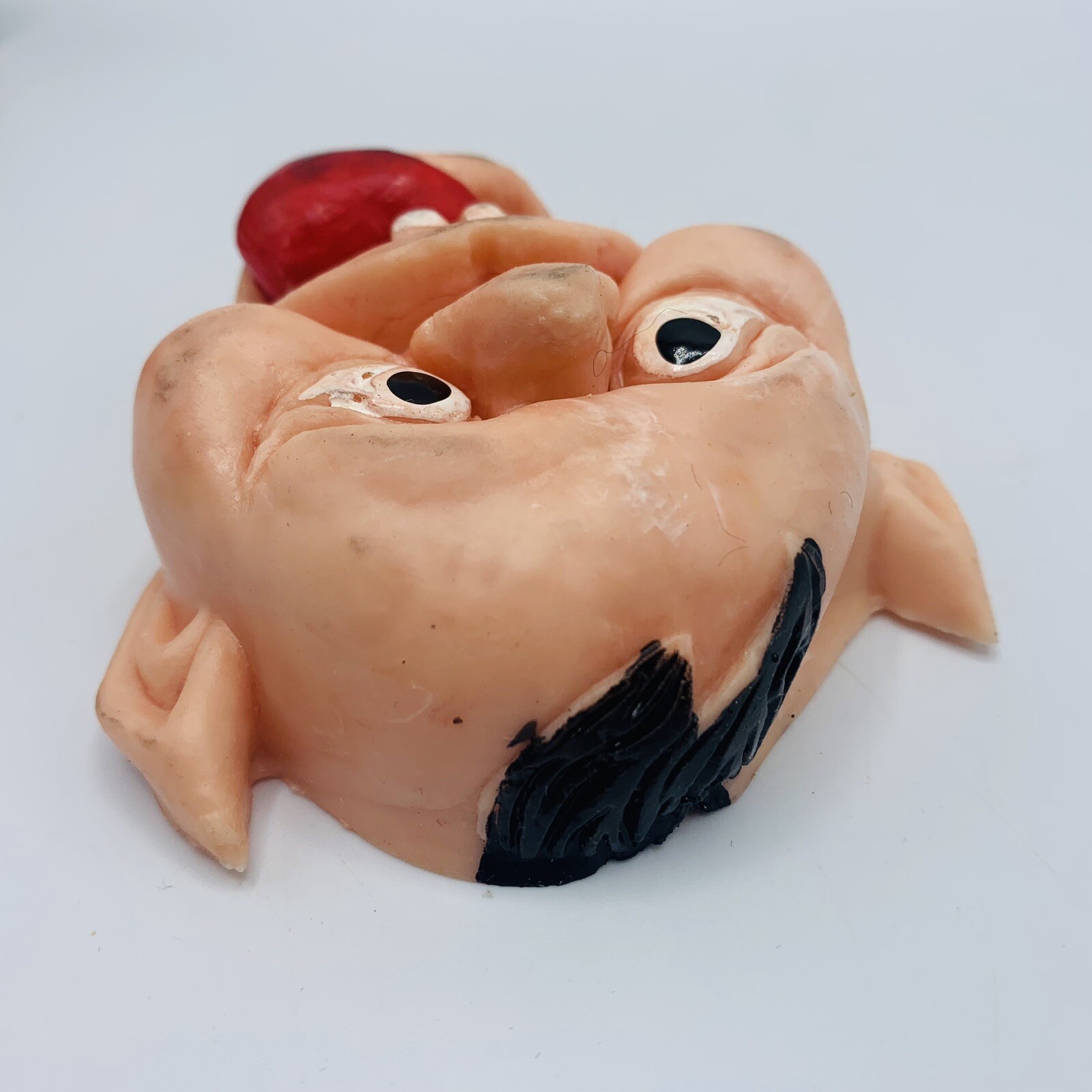 2 80s Rubber Finger Puppets Hong Kong 3 Inch Anthrax Not Man Ugly Mug ...