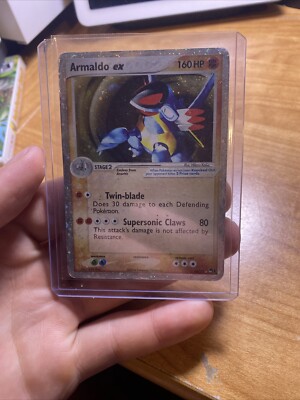 Pokémon TCG - Armaldo EX - 16/17 - Holo - POP Series 1 Promo ...