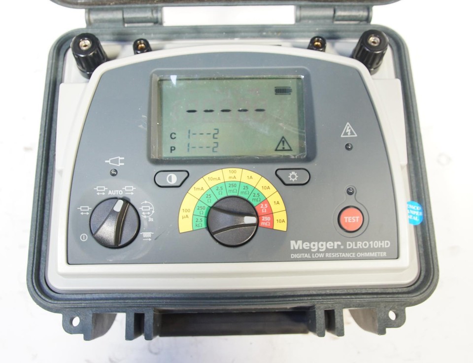 Megger DLRO 10HD Digital Low Resistance Ohmmeter | eBay