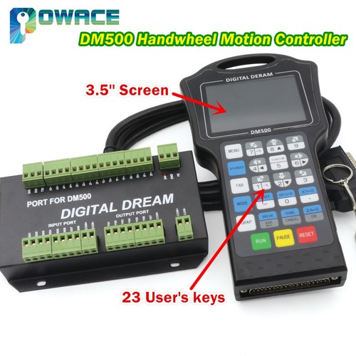 4 Axis USB DM500 Handwheel Motion Controller 500Khz For CNC Engraving ...
