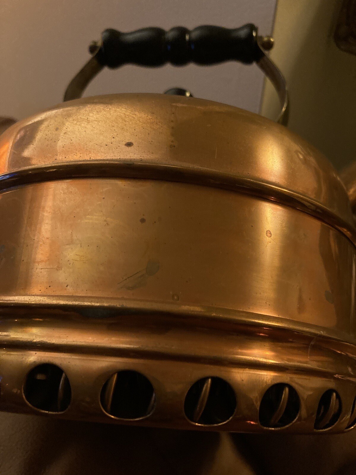 Simplex Patent Solid Copper Tea Kettle 400709-402190 England | eBay