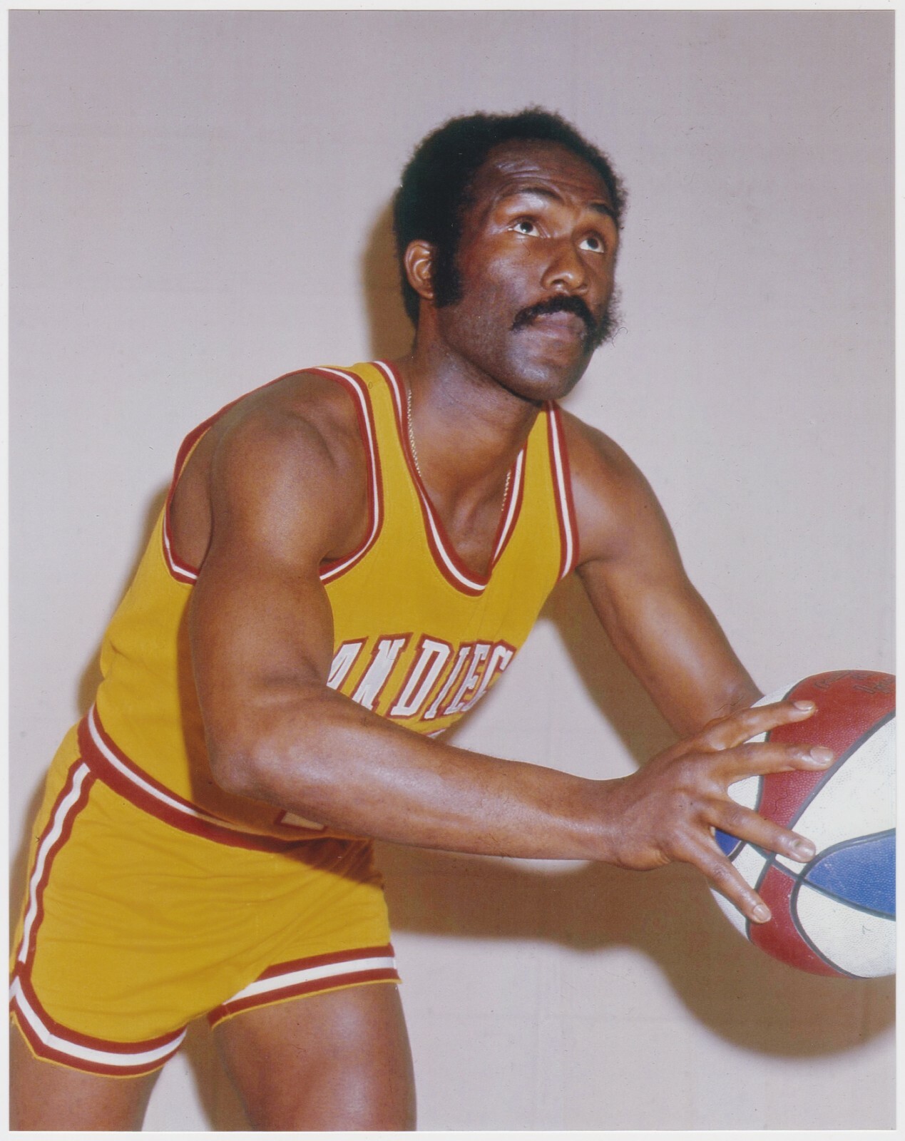 FLYNN ROBINSON 1973/74 SAN DIEGO CONQUISTADORS 8X10 REPRINT FROM TOPPS ...