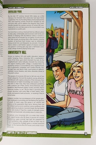 Emerald City. Setting with Map. Mutants & Masterminds 3rd Edition ...