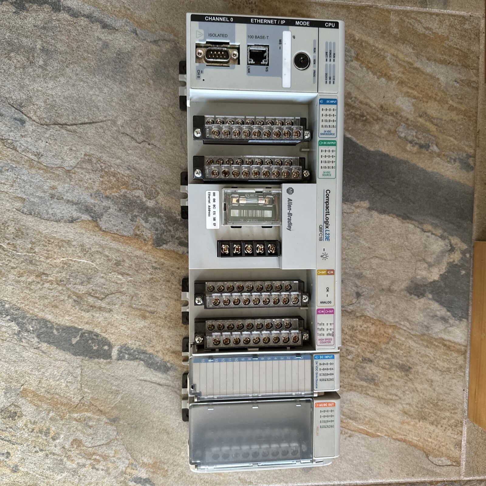 allen bradley compactlogix L23E /QBFC1B / IQ16/A / 1769-OW16 A/1769-ECR ...