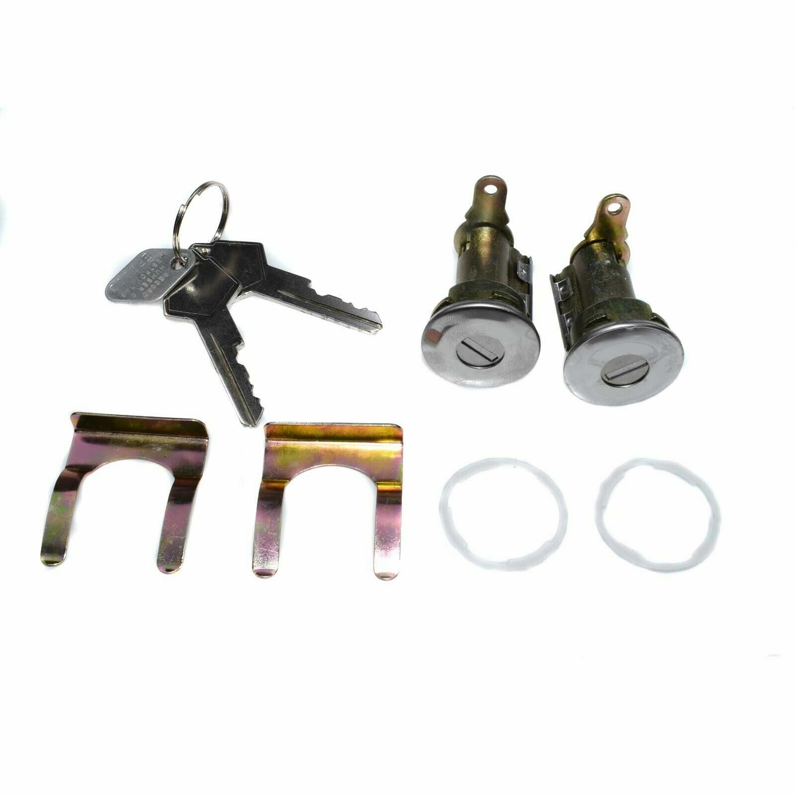 Door Lock Cylinder & Keys Set For Dodge W150 W350 D100 D250 D350 15024 ...