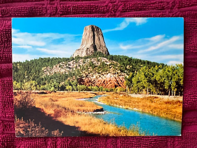 Postcard ~ Devils Tower ~ National Monument ~ Wyoming ~ UNMAILED | eBay