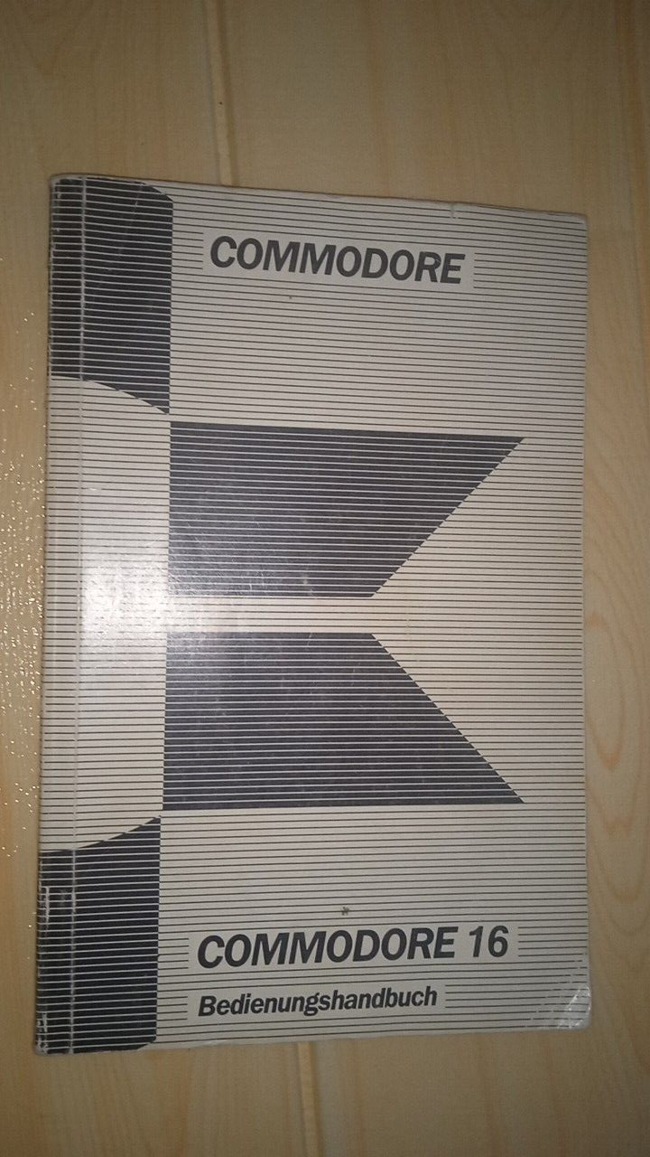 commodore 16 users manual in German language ... | eBay