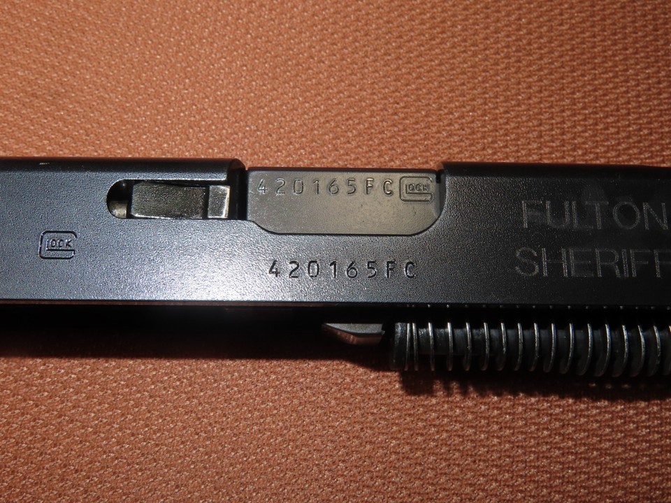 Glock 23-C Gen 3 Slide Complete, FISH GILL SERRATIONS OEM 23C G23 .40 S ...