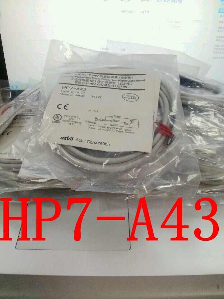 1pc New AZBIL HP100-A1 HP7-A43(NPN output) Photoelectric switch | eBay