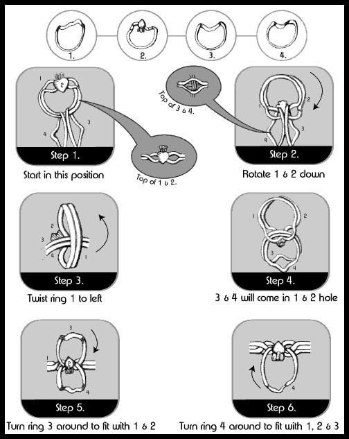 Irish Claddagh Puzzle 925 Sterling Silver Ring Love Friendship Loyalty ...