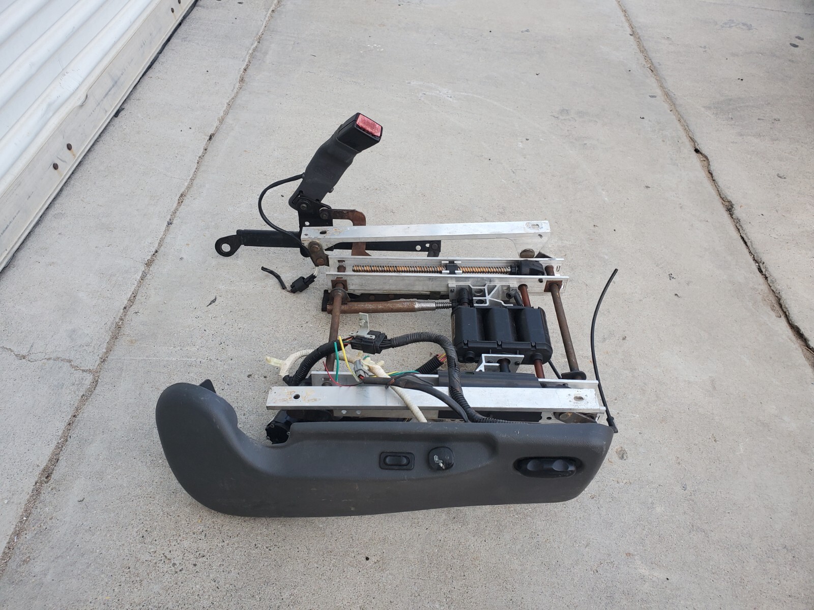 2001-2005 Ford Explorer Sport Trac Power Seat Track Heated Grey ...