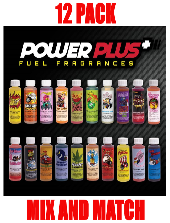 Power Plus Lubricants Fuel Fragrance 12 PACK MIX AND MATCH Fuel Scent ...
