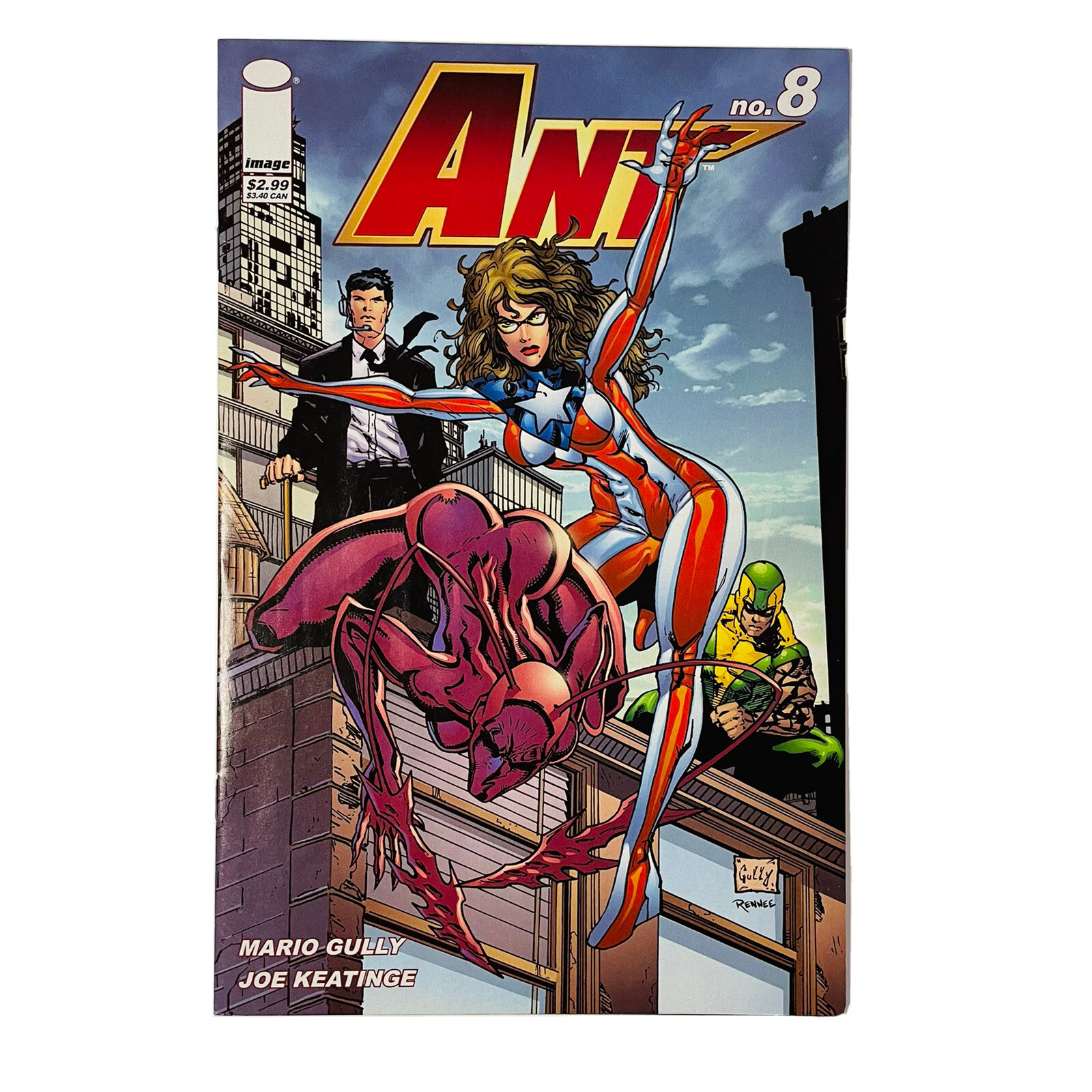 Ant #8 Image Comics Low Print Run HTF Mario Gully Rare 2005 VF/NM+ ...