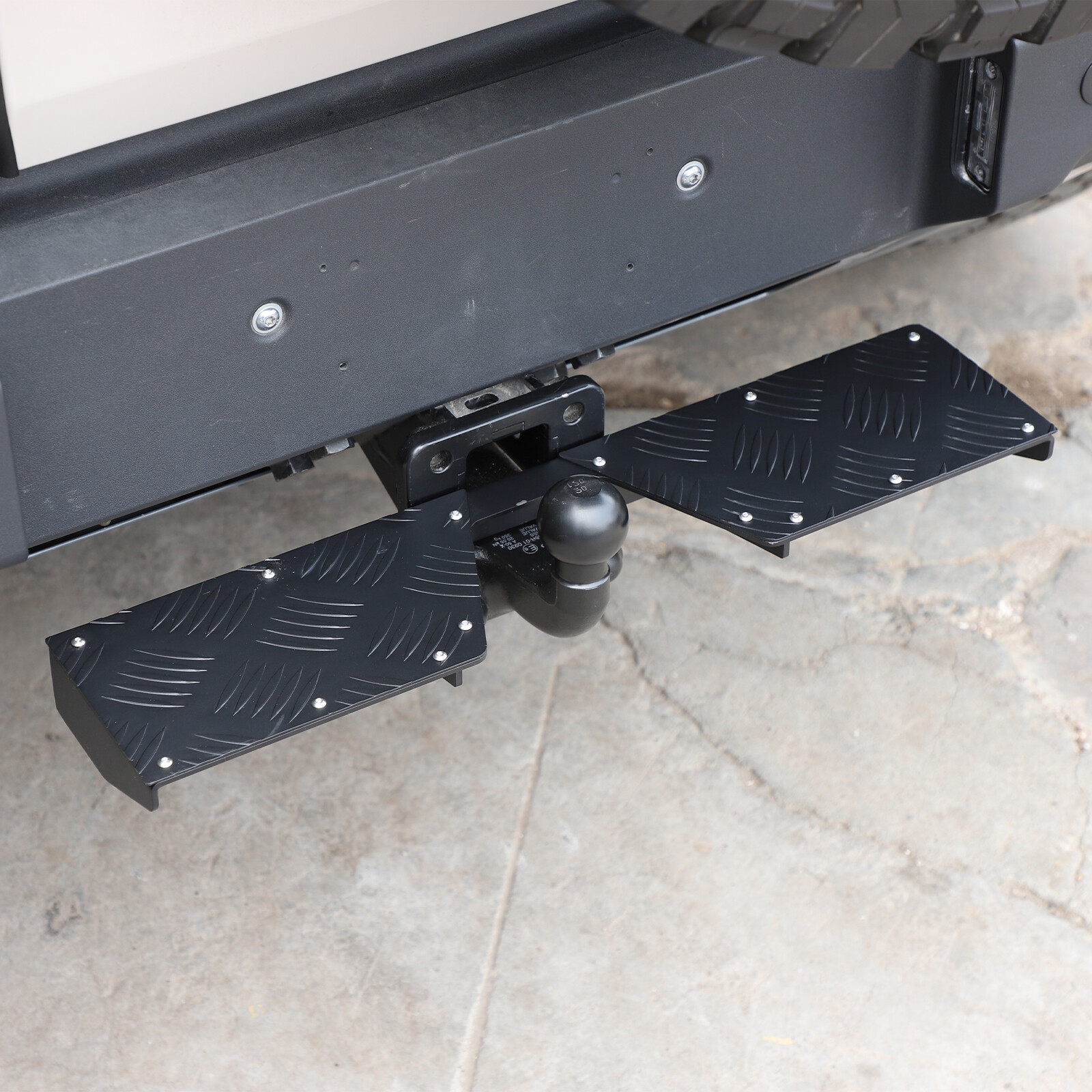 Rear Bumper Trailer Towing Hitch Step Bar Guard For Ineos Grenadier ...