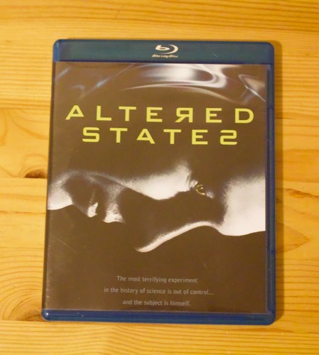Altered States Blu-ray Ken Russell William Hurt Sci-Fi Horror | eBay
