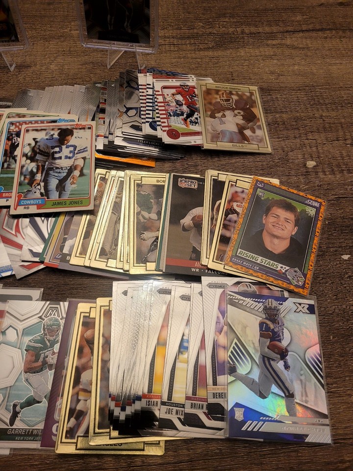 NFL Football Lot Cards) Sports Card Collection 150+ ESTATE SALE FIND | eBay
