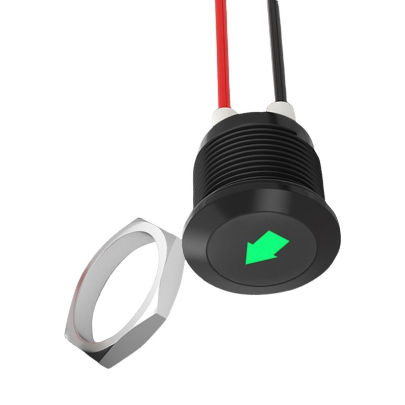 LED Single Arrows Symbols Car Dashes Light Car Indicators Light Easy to ...