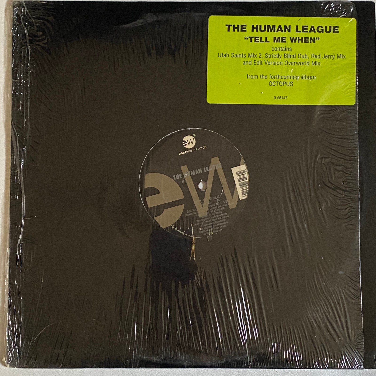 The Human League -Tell Me When 12" Vinyl 1995 EastWest EX/EX | eBay