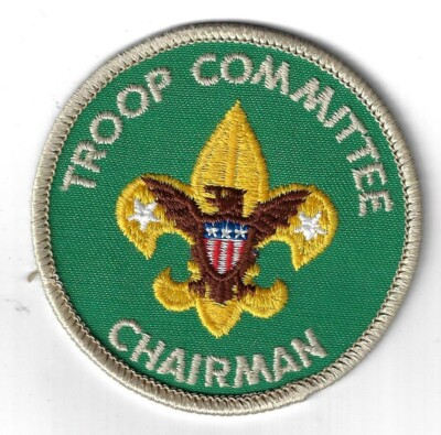 Troop Committee Chariman Position Patch Authentic Issue [MA101] | eBay