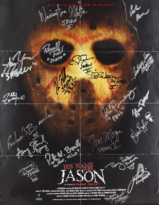 Richard Brooker x20 ~ Signed Autographed Friday The 13th Jason Voorhees ...