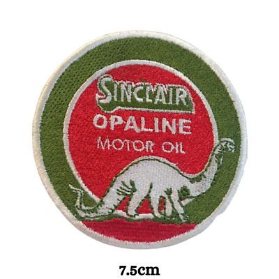 Sinclair Opaline Motor Oil Badge Iron on Sew on Embroidered Patch | eBay UK