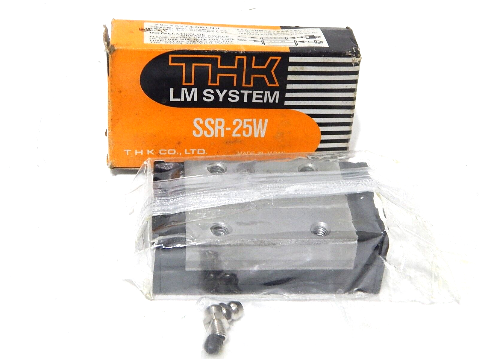 THK LM SYSTEM SSR-25W BEARING BLOCK | eBay