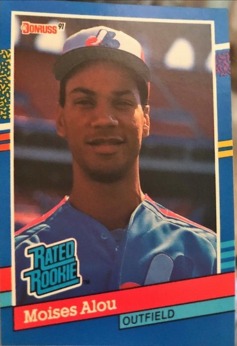 Rare Vintage Mint Condition Moises Alou rookie card 1991 Donruss #38 | eBay