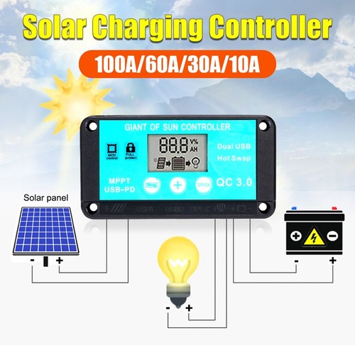 Industrial Microcontroller Solar Charge Controller for Smooth Operation ...